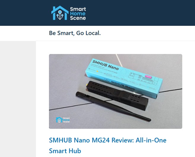 SMHUB Nano Mg24 – Compact Linux Smart Home Hub with EFR32MG24 | SMLIGHT ...